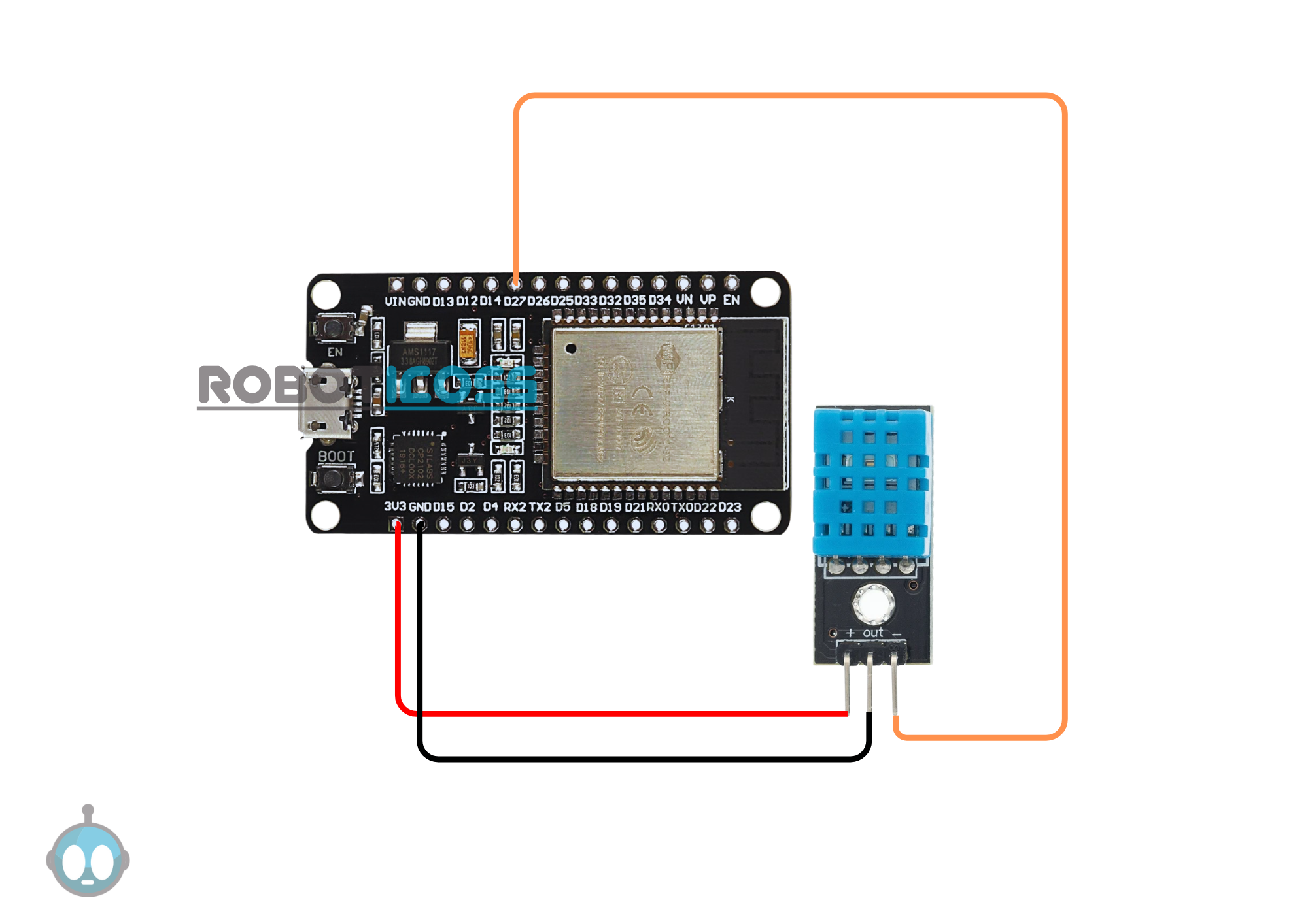 Servidor web ESP32 DHT11: Termómetro Interactivo IoT